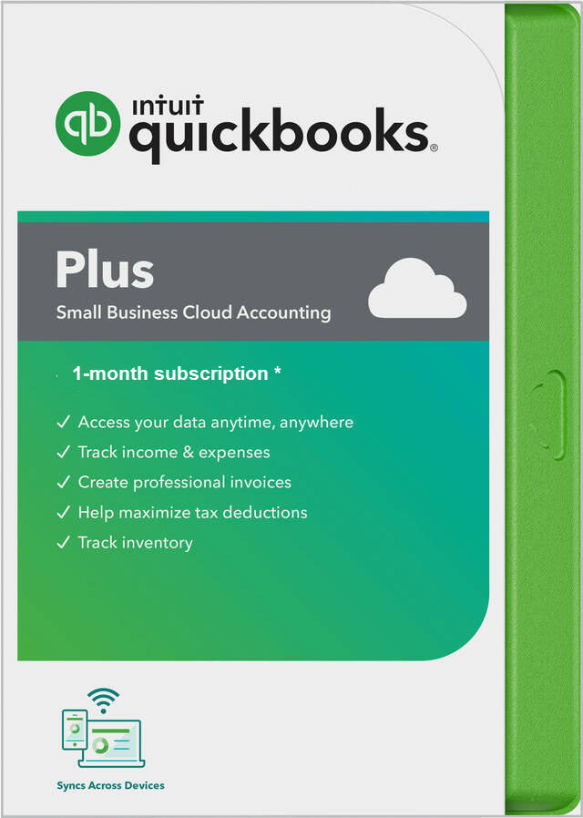 QuickBooks Online Plus – 1 Month subscription | CFO Accountants